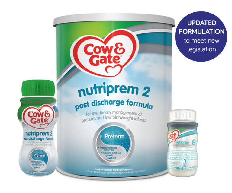 Cow & Gate nutriprem 2 post discharge formula - Danone Nutricia Early ...