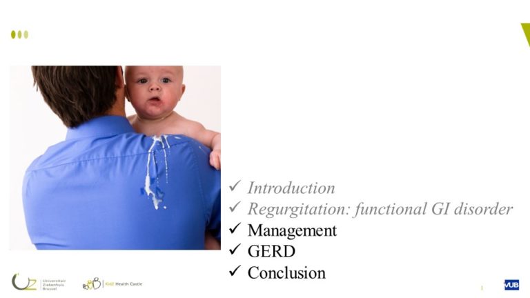 Infant Regurgitation: How to Manage? - Danone Nutricia Early Life Nutrition